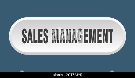 sales management button. rounded sign isolated on white background ...