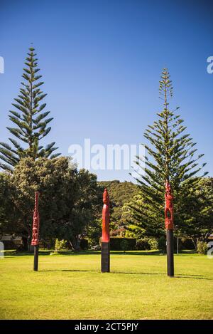 Pouwhenua, Waitangi Treaty Grounds, Bay of Islands, Northland Region ...