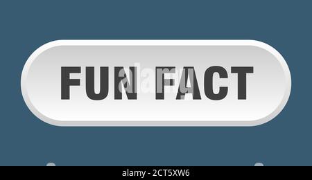 fun fact button. rounded sign isolated on white background Stock Vector ...
