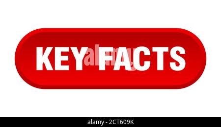 key facts button. rounded sign isolated on white background Stock ...