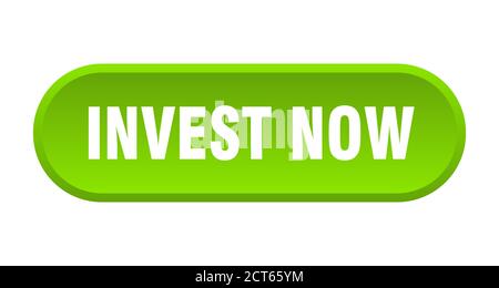 invest now button. rounded sign isolated on white background Stock ...