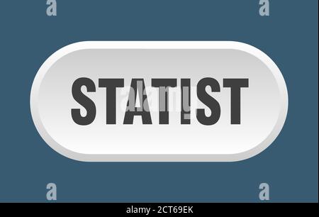 statist button. rounded sign isolated on white background Stock Vector Image & Art - Alamy