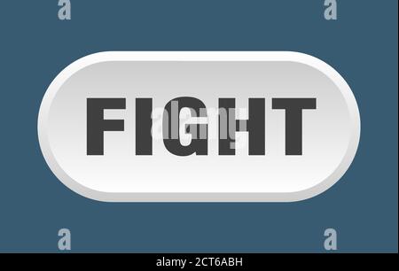 fight button. rounded sign isolated on white background Stock Vector ...
