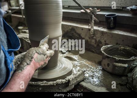 Making Marginea Black Pottery (Black Ceramics of Marginea), Bukovina ...