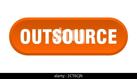 outsource button. sign. key. push button set Stock Vector Image & Art ...