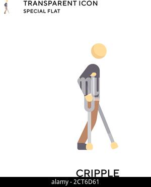 illustration of patient with cerebral palsy. Child Stock Vector Image ...