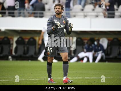 Players of Lens Celebrates during the French championship Ligue 1 ...