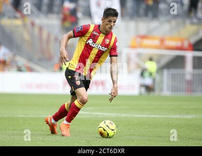 Florian Sotoca 7 Lens during the French championship Ligue 1 football ...