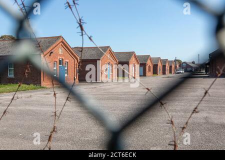 Shorncliffe Barracks, Cheriton, Kent Stock Photo - Alamy