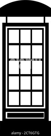 Phone-booth Simple vector icon Stock Vector Image & Art - Alamy