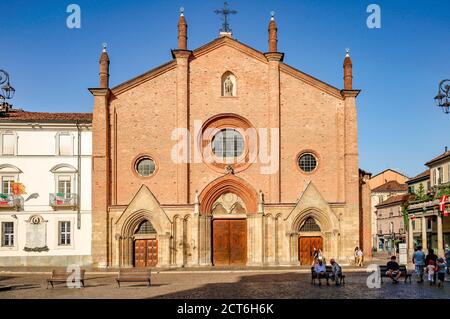 Italy Piedmont Asti - Church Collegiate of san Secondo Stock Photo - Alamy