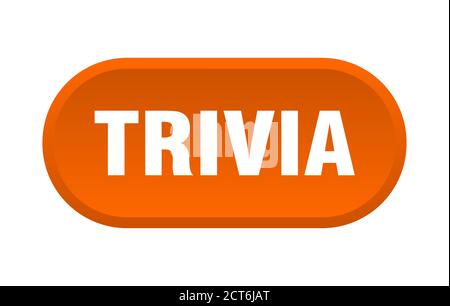 trivia button. rounded sign isolated on white background Stock Vector ...