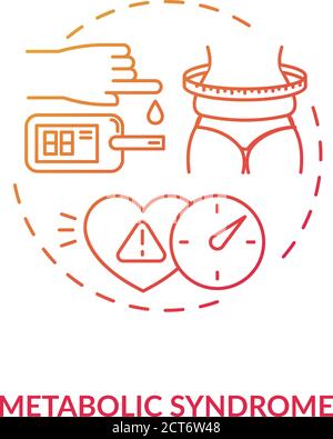 Metabolic syndrome concept icon Stock Vector Image & Art - Alamy