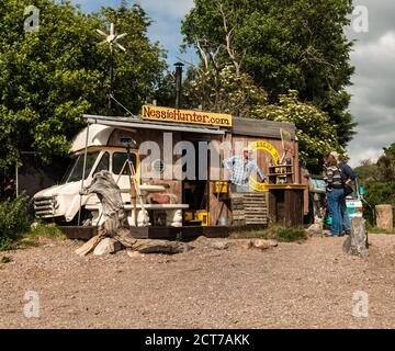 Steve Feltham, Loch Ness Monster Hunter, Loch Ness, Scotland Stock ...