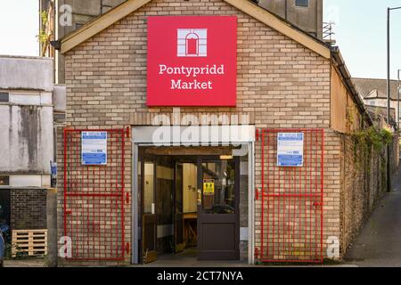 Pontypridd, Wales – September 2020: Exterior view of the new office ...