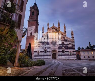 Beautiful view of the Duomo (Monza Cathedral), Monza, Milan, Lombardy ...