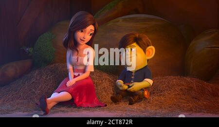 RED SHOES AND SEVEN DWARFS, from left: Snow White aka Red Shoes (voice ...