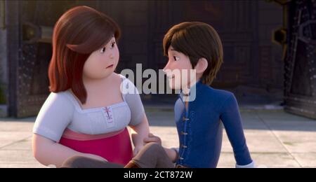 RED SHOES AND SEVEN DWARFS, from left: Snow White aka Red Shoes (voice ...