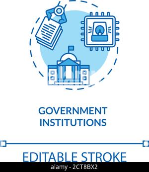 Government institutions concept icon Stock Vector Image & Art - Alamy