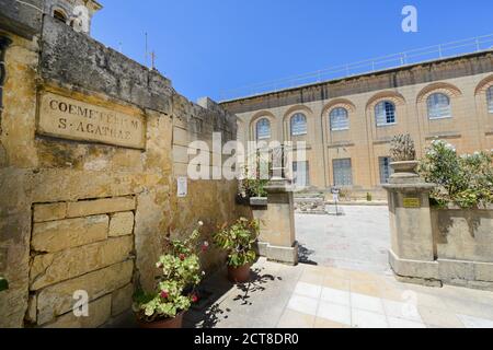 St. Agatha's Historical Complex and Catacombs in Rabat, Malta Stock ...