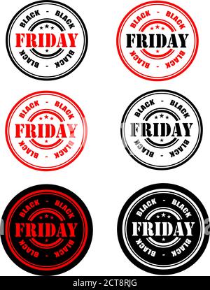 Black Friday stamps Stock Vector Image & Art - Alamy
