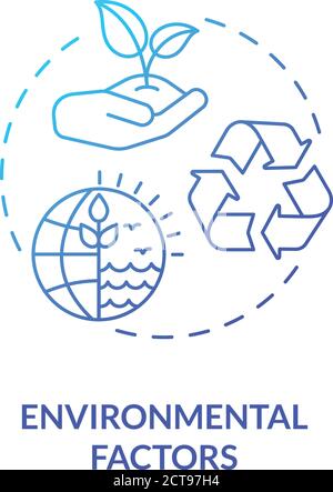 Environmental factors concept icon Stock Vector Image & Art - Alamy