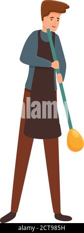 Activity glass blower icon. Cartoon of activity glass blower vector ...