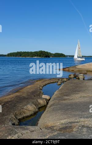 Coast of Finnhamn island, Stockholm archipelago, Sweden, Scandinavia ...