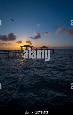 USA, Texas, Fishing pier at gulf coast Stock Photo - Alamy