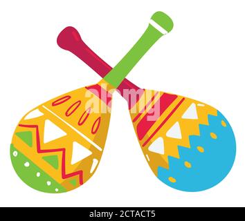 maraca instrument musical Stock Vector Image & Art - Alamy