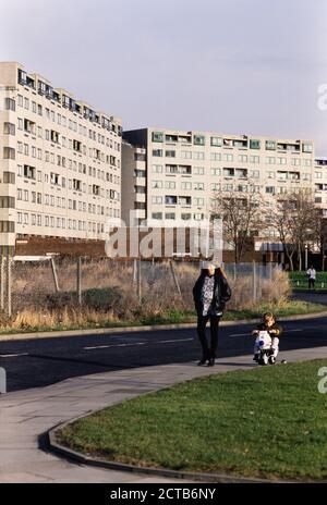 Thamesmead social housing estate in South East London currently ...