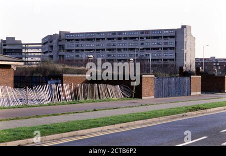 Thamesmead social housing estate in South East London currently ...