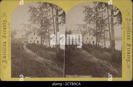 Regis Lake, Paul Smith's, by Purviance (New York, NY Stock Photo - Alamy