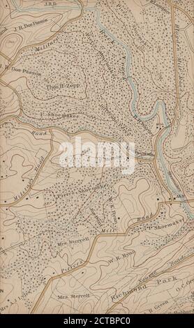 1913 District of Columbia map Stock Photo - Alamy