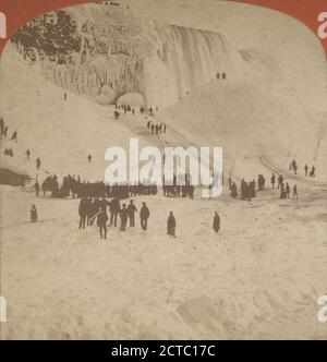 Winter Sports at Niagara - Coasting Niagara Falls, New York. George E ...