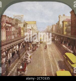 Looking Down the Bowery From Grand Street, N.Y, American, about 1905 ...