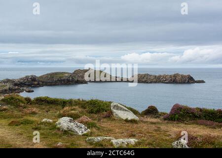 Shipman Head on Bryher seen from the top of the tower of Cromwell's ...
