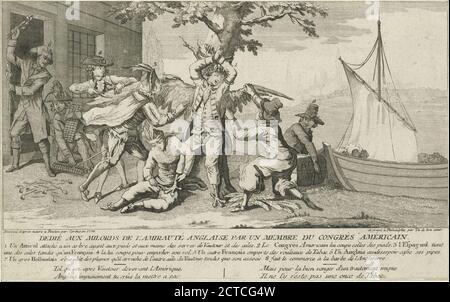Allegory of the Franco-American alliance, 1778 Stock Photo - Alamy