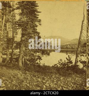 Mount Crocker, looking south from Lake Flora (crater of an extinct ...