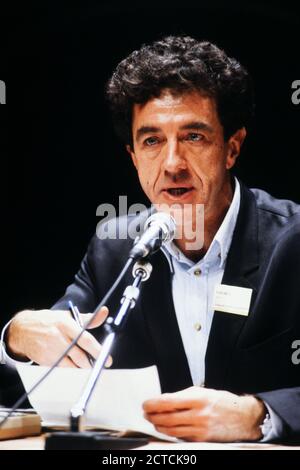 Yves Cochet attends National Congress of Les Verts ecology Party ...