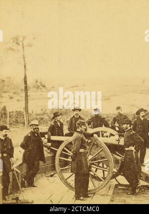 General Sherman and Staff Stock Photo - Alamy