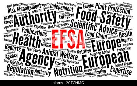 EFSA European food safety authority symbol icon Stock Photo - Alamy
