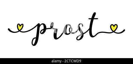 prost word vector Stock Vector Image & Art - Alamy