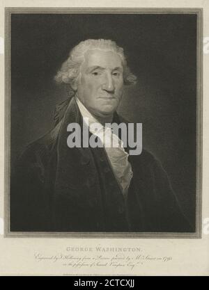 George Washington 1783 Stock Photo - Alamy