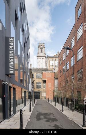 External view of the Rivington Place gallery by David Adjaye, home of ...