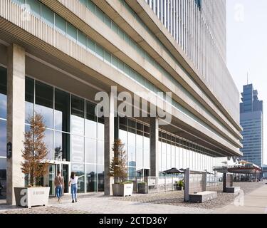 Rotterdam, Netherlands - De Rotterdam mixed use towers by OMA ...