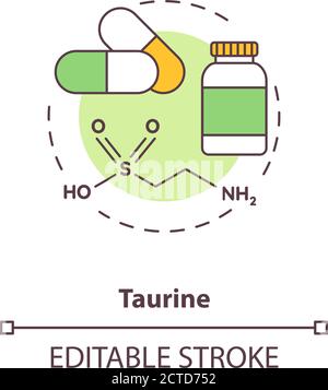 Taurine concept icon Stock Vector Image & Art - Alamy