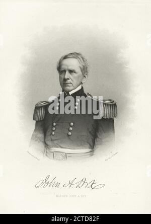 Gen. John A. Dix Stock Photo - Alamy