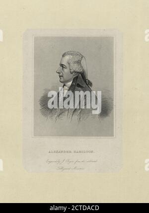Alexander Hamilton., still image, Prints, 1850 Stock Photo - Alamy