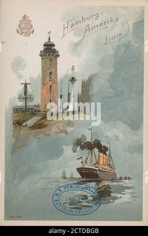 A dinner was held by the Hamburg-Amerika Linie aboard the SS Auguste ...